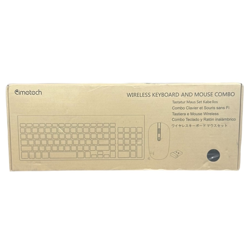New New: Cimetech Wireless Keyboard & Mouse Combo - Own4Less